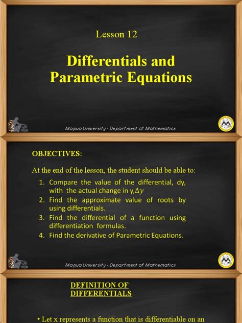 approximating values and finding differentials using the local linear