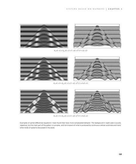 Partial Differential Equations A New Kind Of Science Online By Stephen Wolfram Page