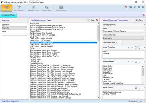 Components Component Types