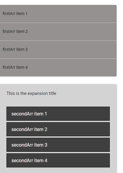 How To Drag And Drop A Mat Expansion Panel In To List Of Items Inside A Div In Angular Stack