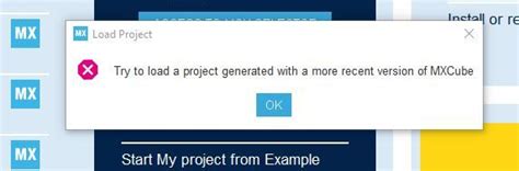 Solved Stm32cubemx Reports Try To Load A Project Generat Stmicroelectronics Community