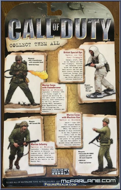 Marine Infantry Call Of Duty Basic Series Mcfarlane Action Figure