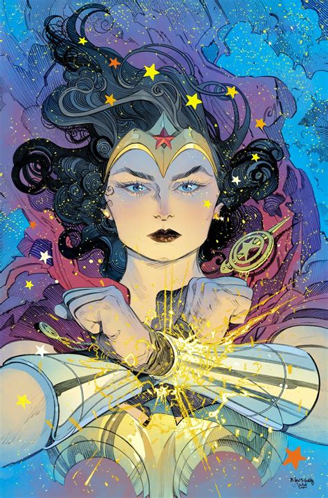 Gorgeous Wonder Woman Cover Proves Her Destiny Lies In The Stars