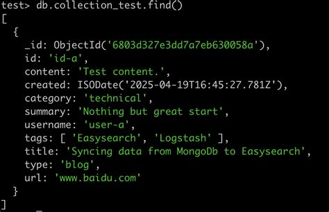 使用 Logstash 迁移 Mongodb 数据到 Easysearch Ew帮帮网 使用 Logstash 迁移 Mongodb 数据到 Easysearch Ew帮帮网