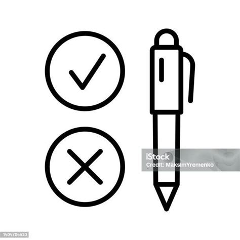 장단점 아이콘입니다 긍정적이고 부정적인 참 또는 거짓 플러스와 마이너스 아이콘에 대한 스톡 벡터 아트 및 기타 이미지 아이콘 장단점 연필 Istock