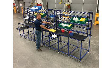 Large Stand Up Workstation For Assembly Assembly