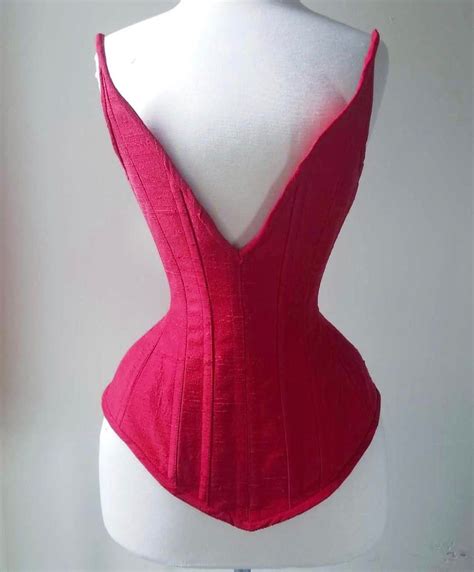 Custom Deep V Corset Etsy