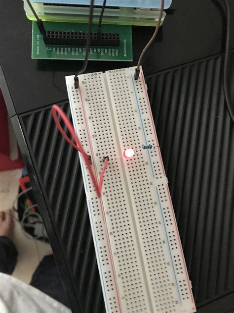 Made My First Circuit Using Pi R Raspberry Pi