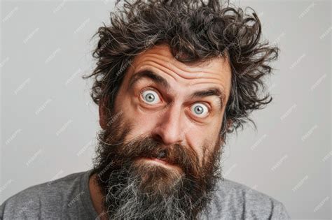 Dumb Man Crosseyed Fool Making Silly Face With Stupid Smile Surprised And Wondered Expression