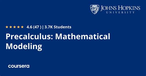 Precalculus Mathematical Modeling Coursya