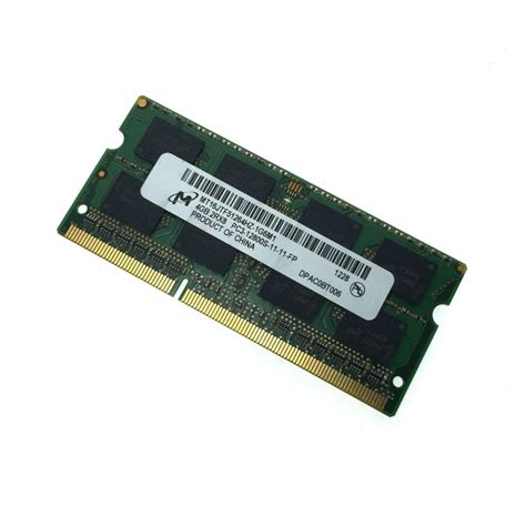 Модуль оперативной памяти Micron Ddr3 So Dimm 4gb 1 5v 1600mhz для ноутбука 1x4 ГБ 0 купить