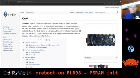 Oreboot On Bl808 003 Psram Init Youtube