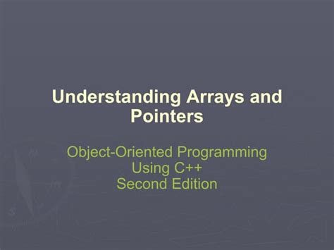 02 C Array Pointer Ppt