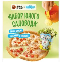 Отзыв о Набор юного садовода Додо Пицца "Миксик +" | Первый блин комом ...