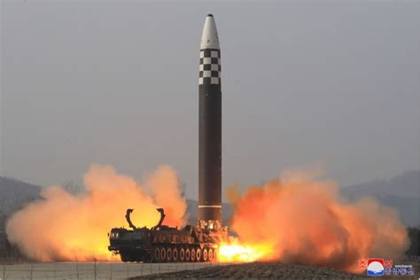 N Korea Claims Successful Launch Of Monster Missile Hwasong 17 Bbc News