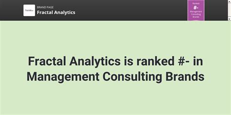 fractal analytics nps and customer reviews comparably