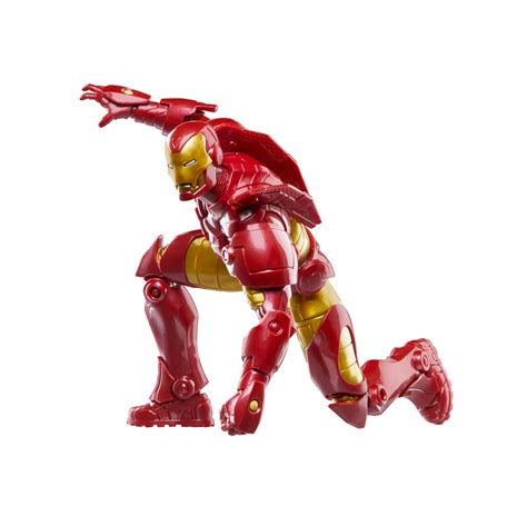 Marvel Legends Iron Man Retro 6 Inch Action Figure Iron Man Model 20