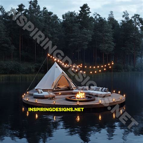 These Floating Campsites Let You Sleep Right On The Water