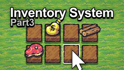 Inventory System Part 3 Youtube