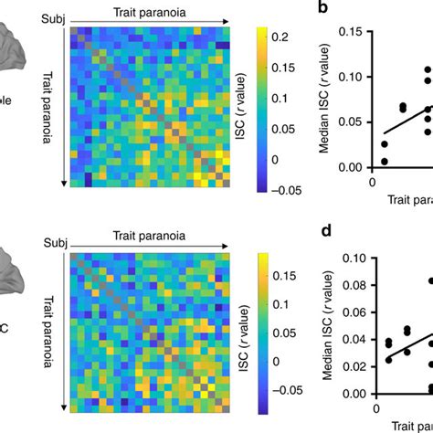 narrative listening evokes widespread inter subject correlation isc