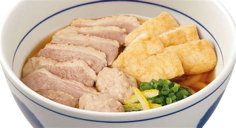 なか卯鴨うどん むね肉もも肉つくね 鴨の旨みを堪能二八そば鴨そばも冬の定番メニュー えん食べ