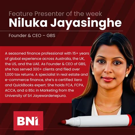 Bni 𝐅𝐞𝐚𝐭𝐮𝐫𝐞 𝐏𝐫𝐞𝐬𝐞𝐧𝐭𝐞𝐫 𝐨𝐟 𝐭𝐡𝐞 𝐖𝐞𝐞𝐤 𝐍𝐢𝐥𝐮𝐤𝐚 𝐉𝐚𝐲𝐚𝐬𝐢𝐧𝐠𝐡𝐞 Meet Niluka