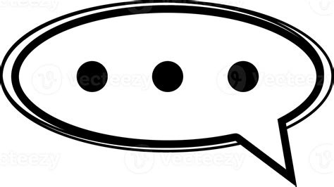 Bubble Message Chat Social Media Icon 36267545 Png