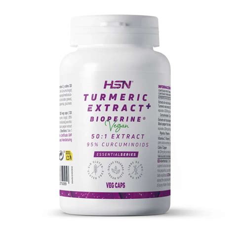 Turmeric Extract 50 1 650mg Bioperine® Hsn