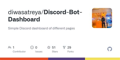 Github Diwasatreyadiscord Bot Dashboard Simple Discord Dashboard Of Different Pages