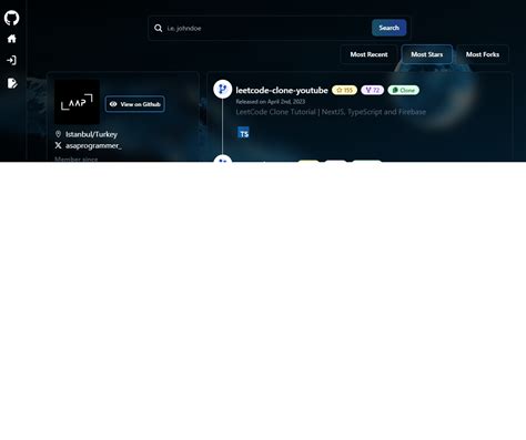 GitHub Burakorkmez Mern Github App MERN Stack Github Like App Express Passport Js