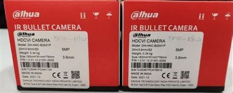 5 Mp Dahua Ir Bullet Camera At ₹ 5800 Piece In Vijayawada Id 2854914344248