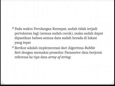 Materipemrogramandasarbubble Sortpptx