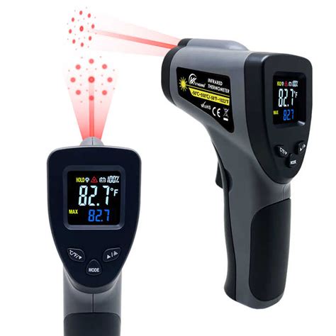 Industrial Digital Pyrometer Non Contact Infrared Digital Thermometer Gun Temperature Sensor For