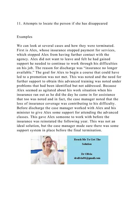 Assignment 1 Termination Summaryas Helping Professionals Emplodocx