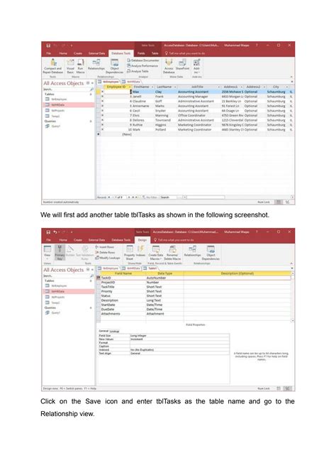 SOLUTION Ms Access One To Many Relationship Studypool