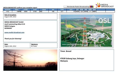 South East Asia Dxing Radio Biafra London Wrn Media Broadcast Gmbh