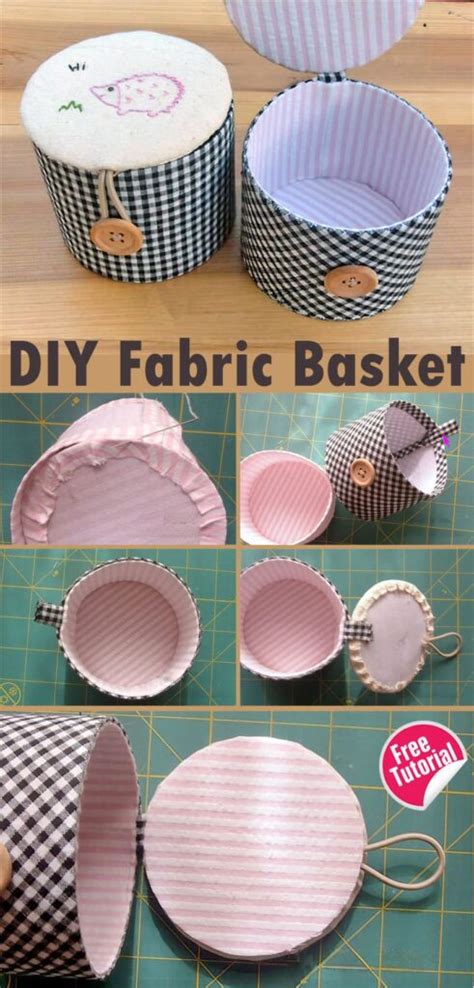 How To Make A Round Fabric Box With Lid Step By Step Guide Grandma Widsom Tips