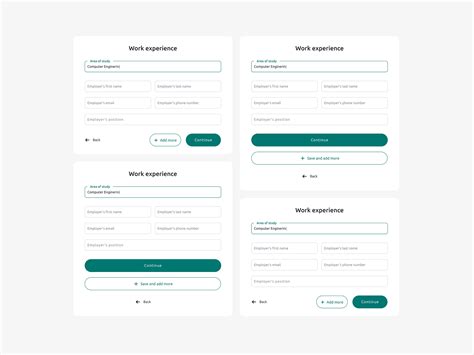 Modals Input Fields By Ayomide Ajibade On Dribbble