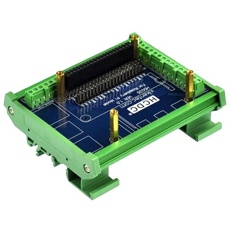 Din Rail Mount Pinout Breakout Terminal Block Module For Raspberry Pi A 3a B 2b 3b 3b 4b