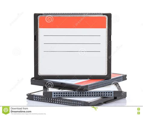 Compact Flash Memory Card Stock Photo Image Of Electronic 75932516