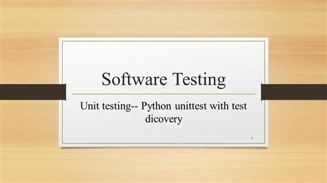 Selenium Python自动化测试之unittest探索性测试（test Discovery） Python软件测试11