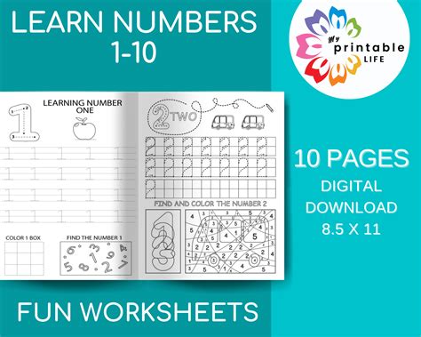 Learn Numbers 1 10 Writing And Tracing Made By Teachers