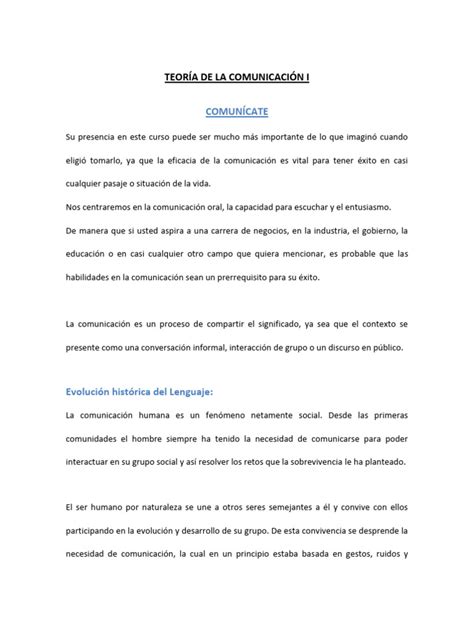 Manualdeteoriadelacomunicacioni Pdf Comunicación Alfabeto