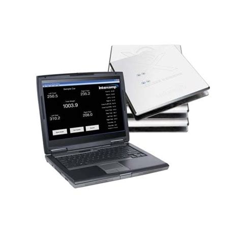 Intercomp 170302 Sw787rfx Pc Kart Scale System