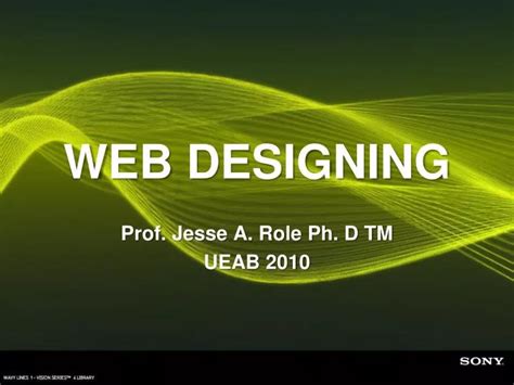 Ppt Web Designing Powerpoint Presentation Free Download Id2908686