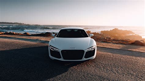 白いアウディ R8 の壁紙 Audi R8 Lms Gt3 Evo Ii [2022]