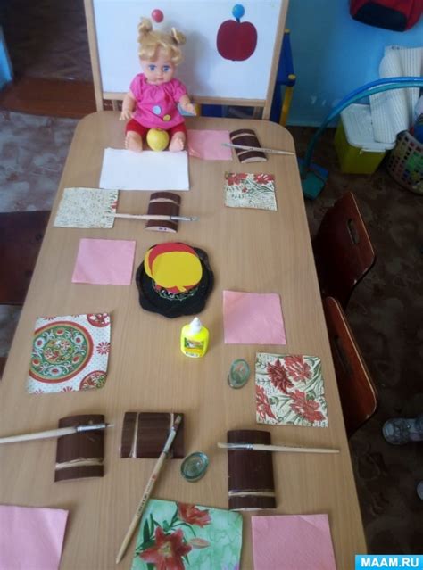 Занятие по аппликации в первой младшей группе «Яблоко 6 фото Воспитателям детских садов