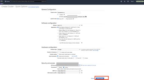 I Tried Creating Amazon Emr Cluster Developersio