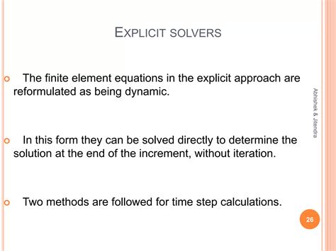 Finite Element Analysis In Metal Forming Processes Pptx