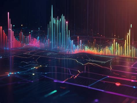Visualize Ai Algorithms Analyzing Financial Markets Premium Ai Generated Image